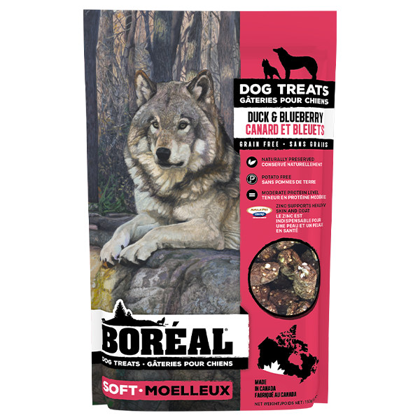 Boreal Dog Treats Duck and Blueberry 150 g – The Raw Connoisseurs